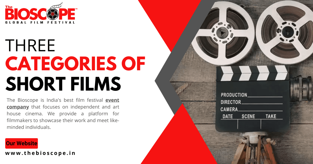Three Categories of Short Films - The Bioscope